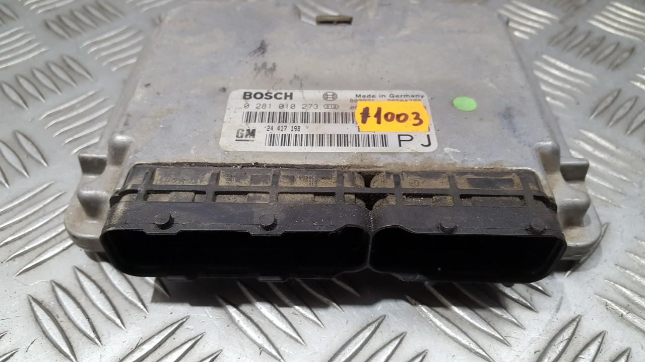 0281010273 24417198 ECU Engine Computer (Engine Control Unit) Opel ...