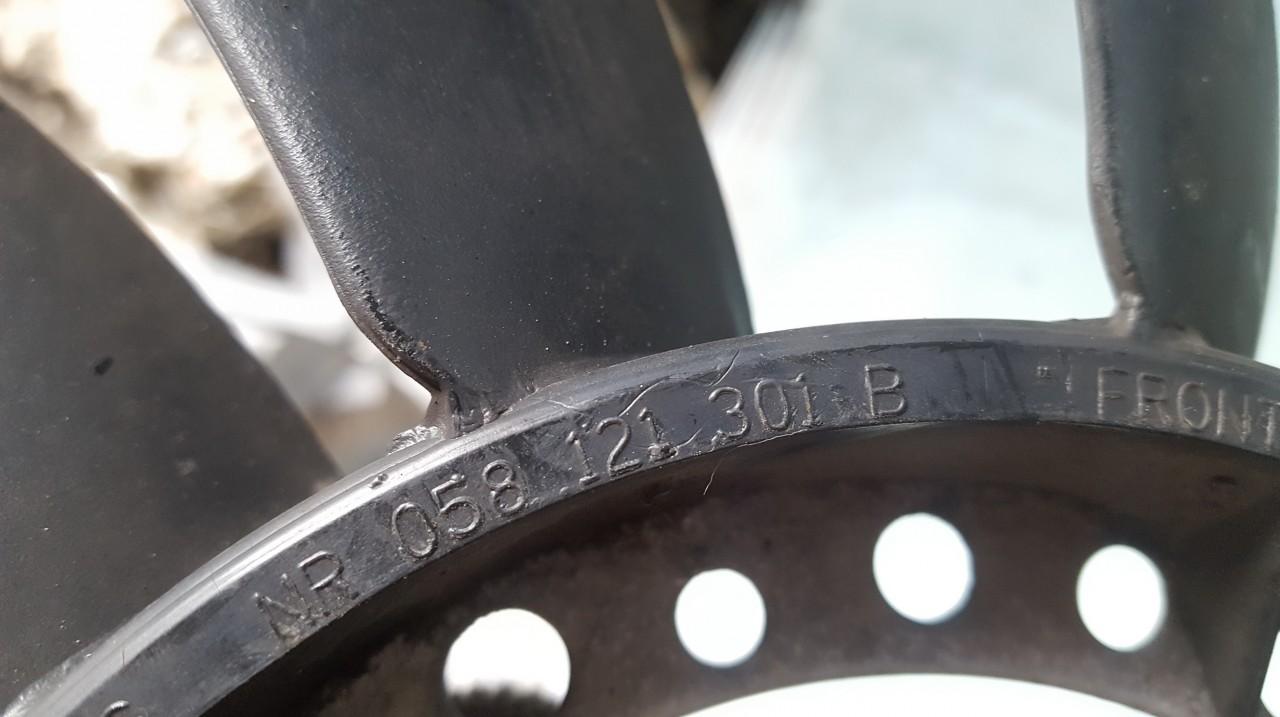 058121301B USED Fan Blade Volkswagen Passat 2000 1.9L - EIS00646174 ...