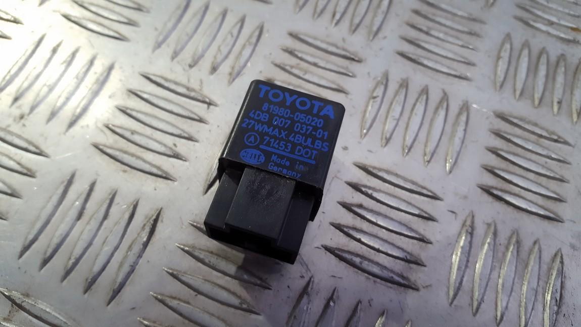 8198005020 81980-05020 71453 Relay module Toyota Carina 1996 ...