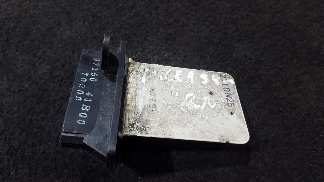 2715041b00 Heater Resistor (Heater Blower Motor Resistor) Nissan Micra ...