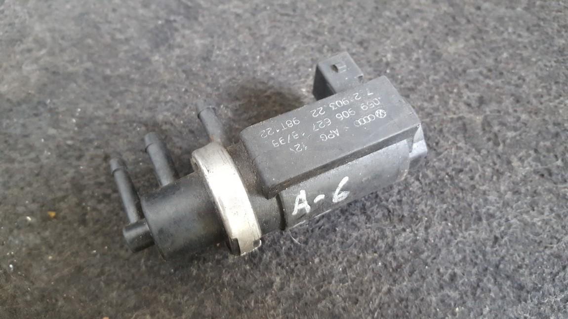 059906627 Electrical selenoid (Electromagnetic solenoid) Audi A6 1997 2 ...