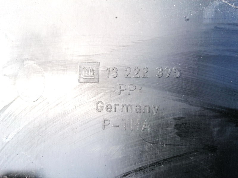 13222395 USED Metal Boot Lip Cover Opel Insignia 2010 2.0L 10EUR ...