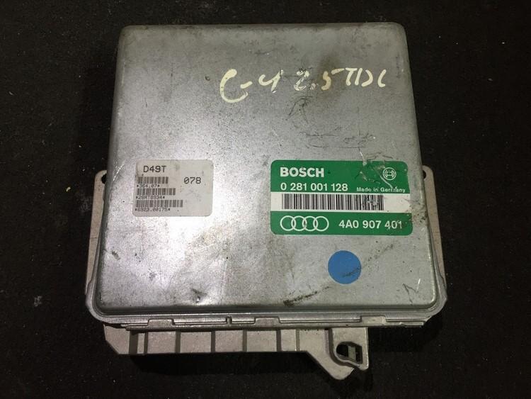 0281001128 4a0907401 ECU Engine Computer (Engine Control Unit) Audi A6 ...