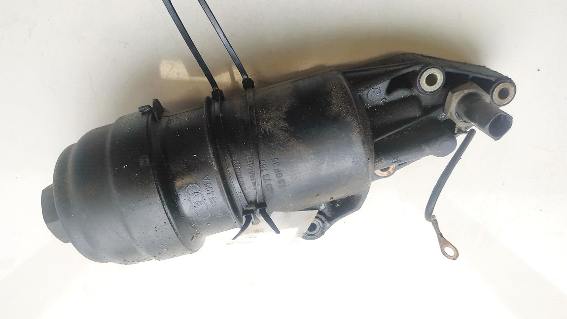 6740373186 06e115405a Oil Filter Housing (oil filter cooler) Audi A6 ...