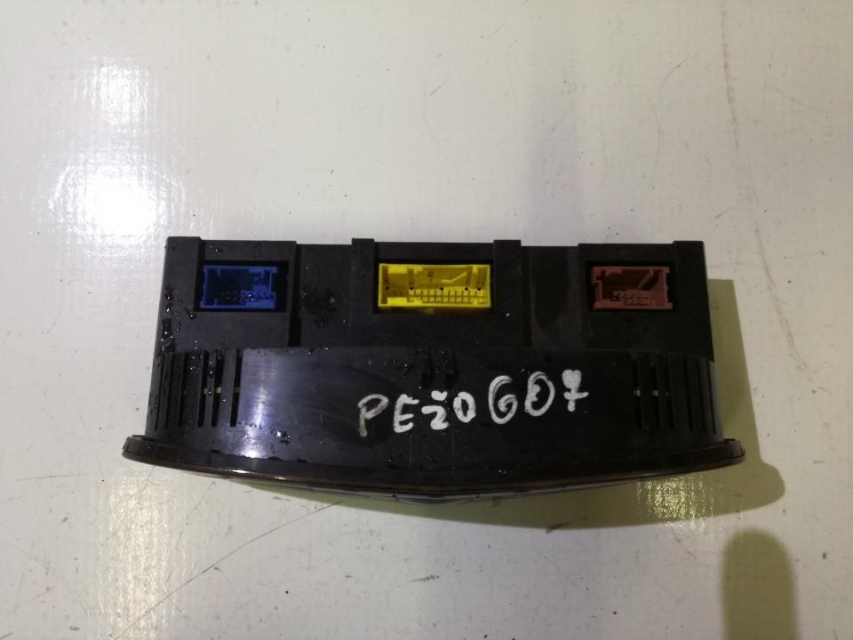 96295526GV 664211P Climate Control Panel (heater control switches ...