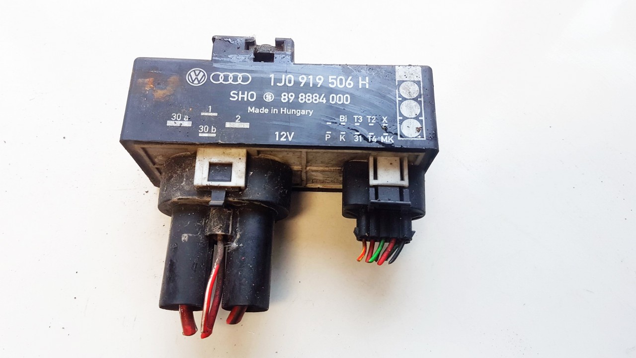 1J0919506H USED Blower Fan Regulator (Fan Control Switch Relay Module ...