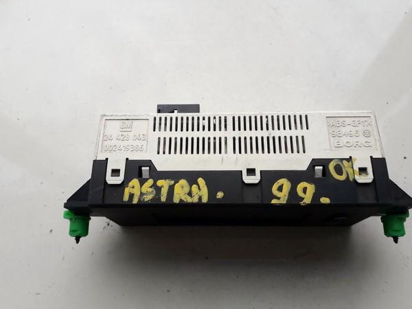 24428043 002419386 Dashboard Radio Display (Clock,Info Monitor,BORD ...