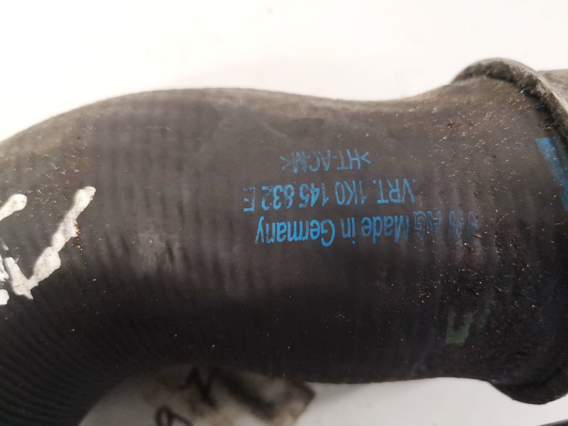 1k0145832e used TURBO INTERCOOLER PIPE HOSE Volkswagen Jetta 2007 2.0L ...