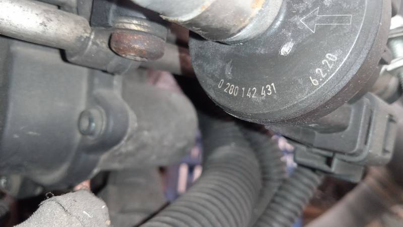 0280142431 Seat Leon 2006 Vacuum Control Purge Valve (Solenoid Valve ...