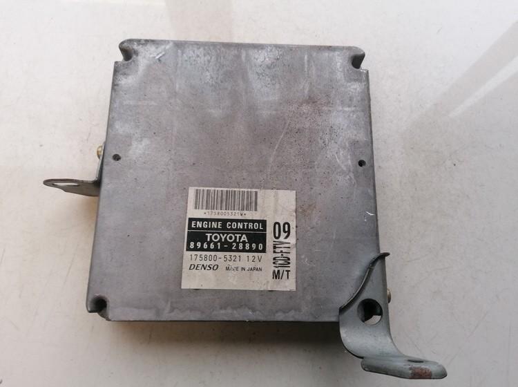 8966128890 89661-28890, 175800-5321 ECU Engine Computer (Engine Control ...
