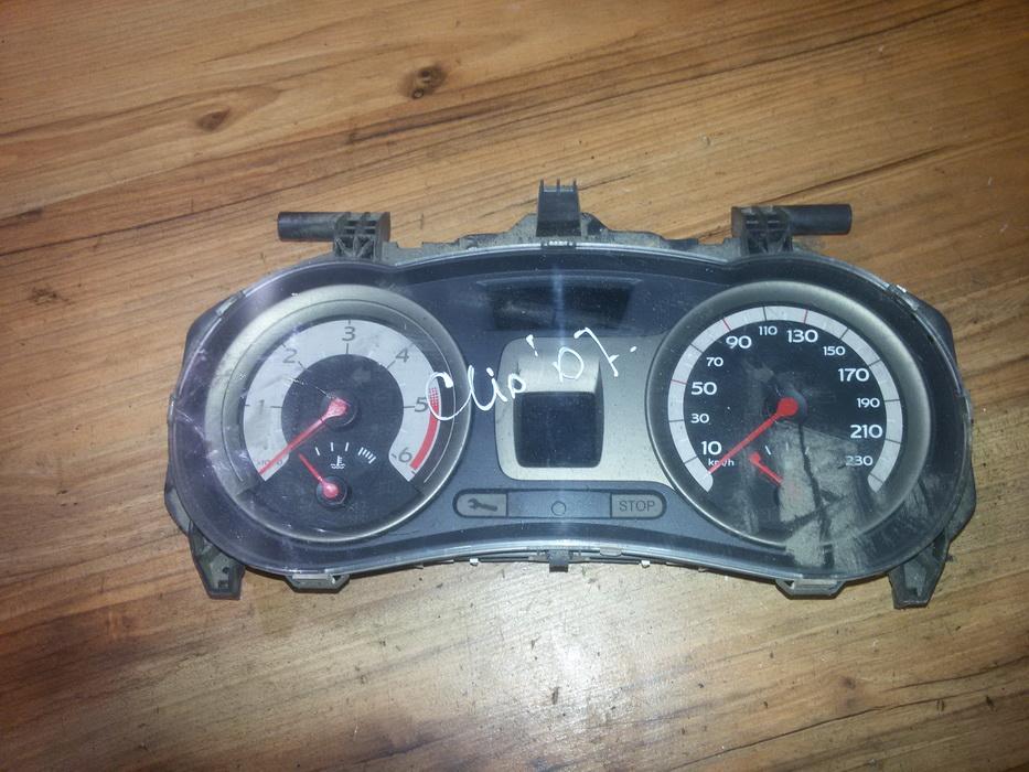 8200343563d Speedometers - Cockpit - Speedo Clocks Instrument Renault ...