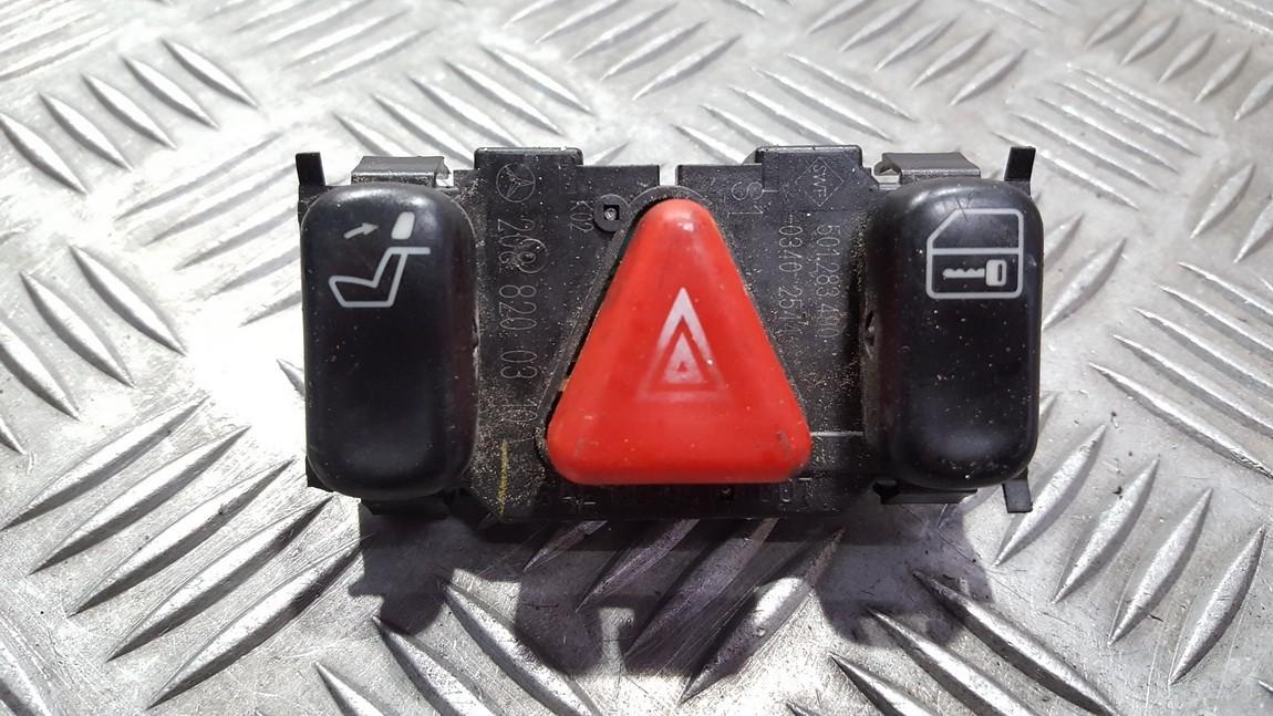 2088200310 501.283490, 501283490, 03402544 Hazard switch Mercedes-Benz ...