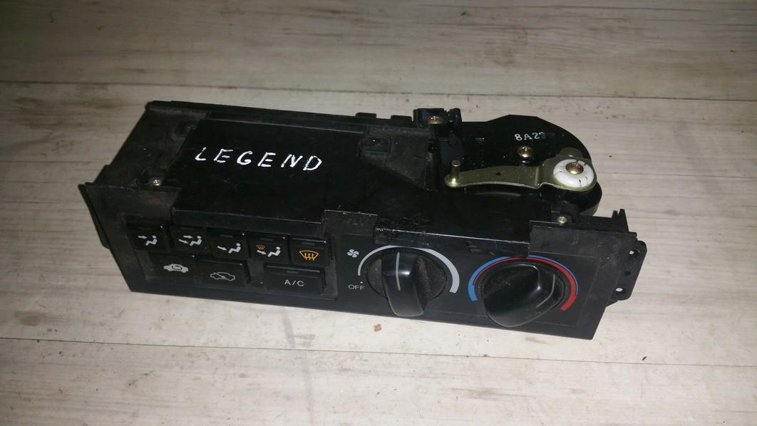 n/a Climate Control Panel (heater control switches) Honda Legend 1988 2 ...