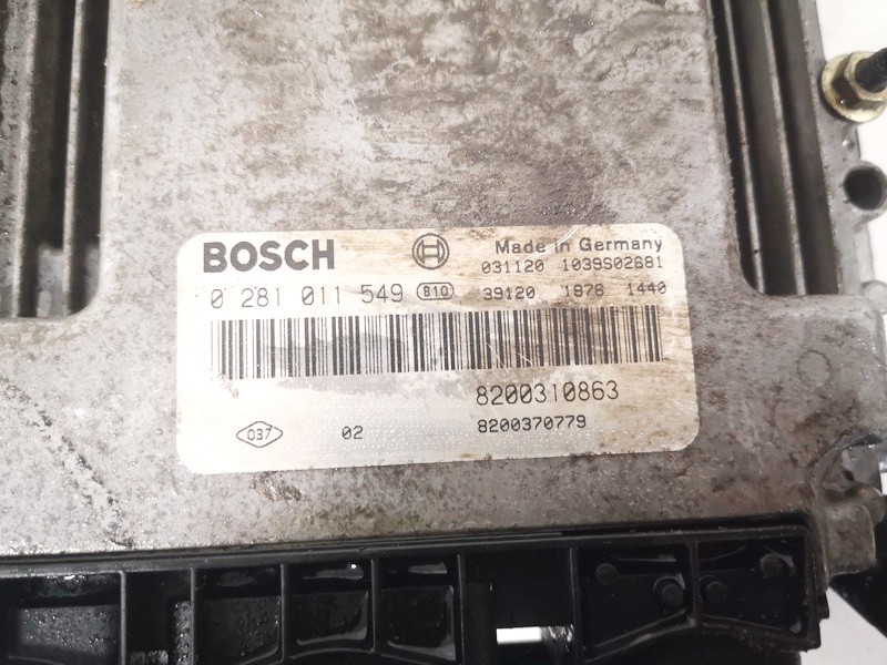 8200310863 8200370779, 0281011549 ECU Engine Computer (Engine Control ...