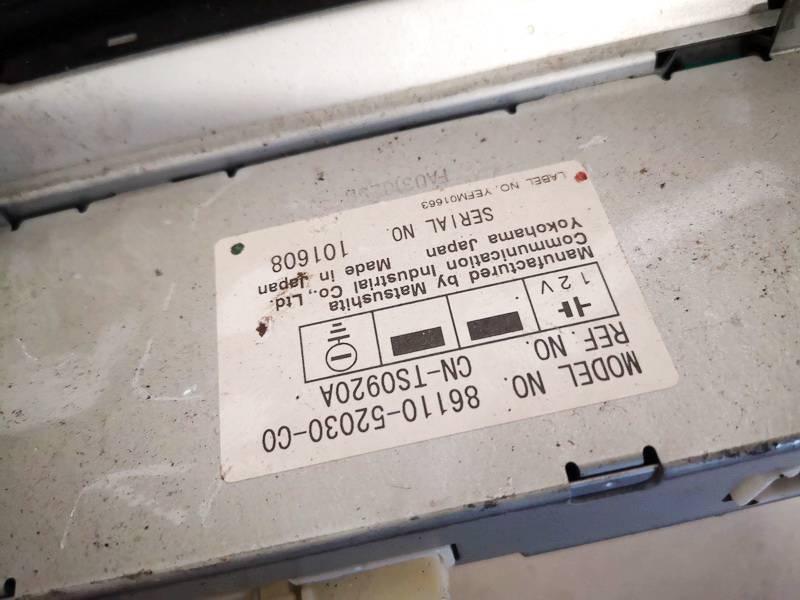 8611052030c0 86110-52030-c0 Dashboard Radio Display (Clock,Info Monitor ...