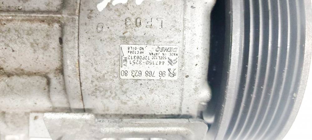 39676862380 447150-3251 AC AIR Compressor Pump Citroen DS4 2013 1.6L ...