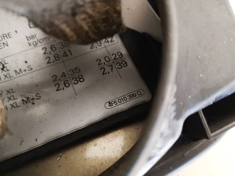 4f5010399q used Fuel door Gas cover Tank cap (FUEL FILLER FLAP) Audi A6 ...