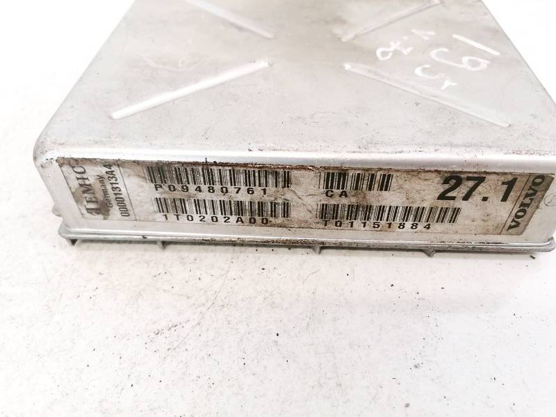 P09480761 1T0202A00 ECU Engine Computer (Engine Control Unit) Volvo C70 ...