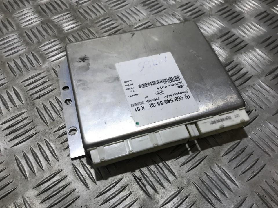 1635455832 100946-15434, 346271 ESP Control Unit Mercedes-Benz ML-CLASS ...