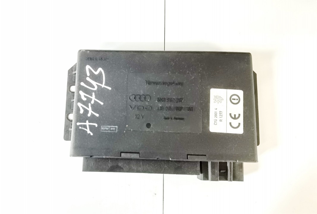 8N8962267 USED General Module Comfort Relay (Unit) Audi TT 1998 1.8L ...