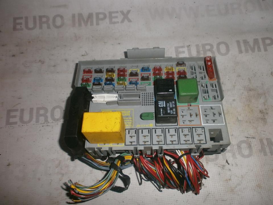 24412497 General Module Comfort Relay (Unit) Opel Astra 2000 1.6L ...