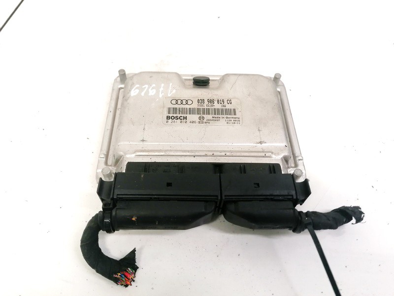 038906019CG 0281010406 ECU Engine Computer (Engine Control Unit) Audi ...