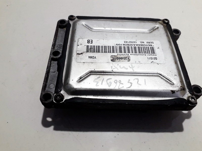 12586913 12202143 ECU Engine Computer (Engine Control Unit) Opel Vectra ...