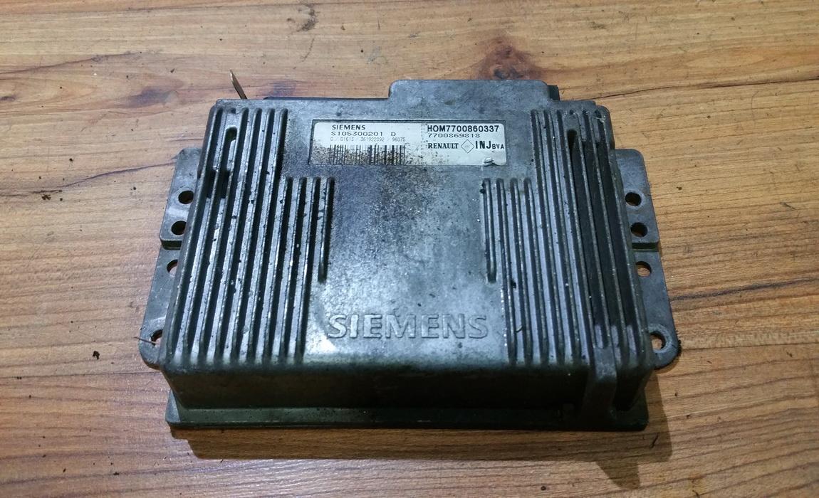 hom7700860337 7700869818, s105300201d ECU Engine Computer (Engine ...
