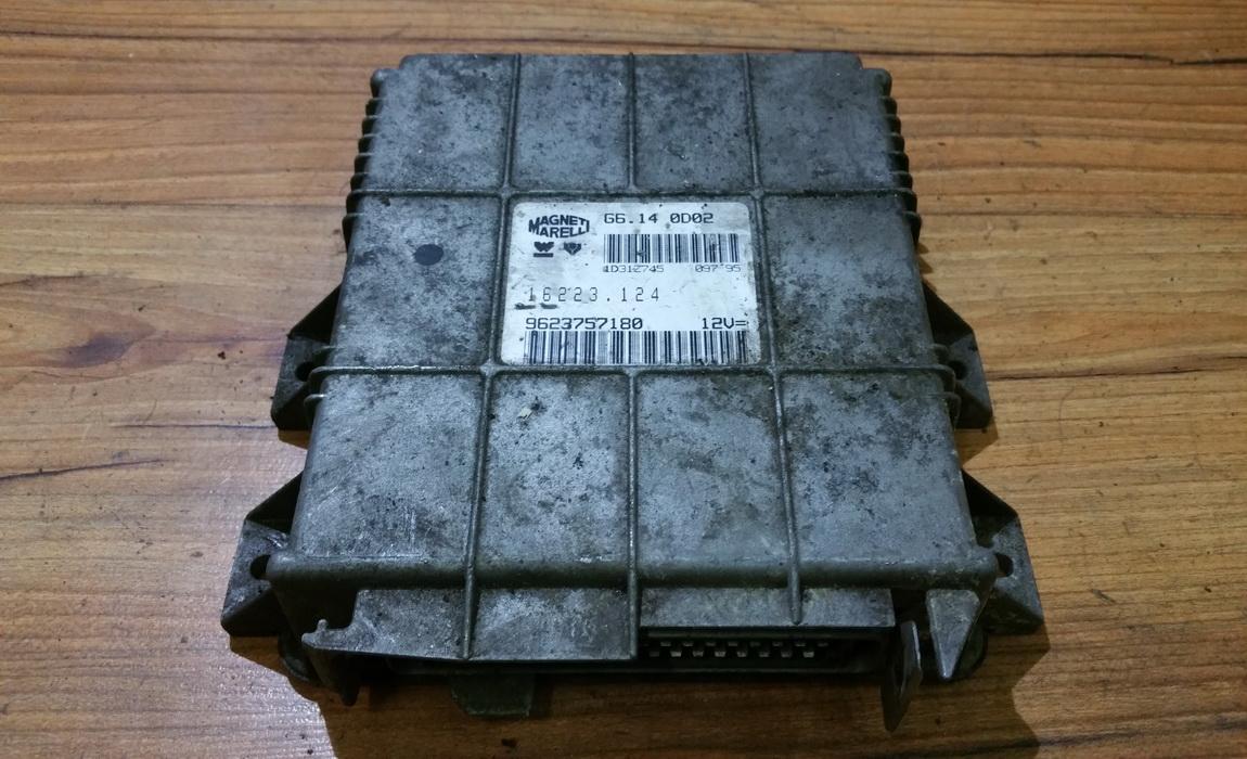 9623757180 16223124, gg140d02 ECU Engine Computer (Engine Control Unit ...