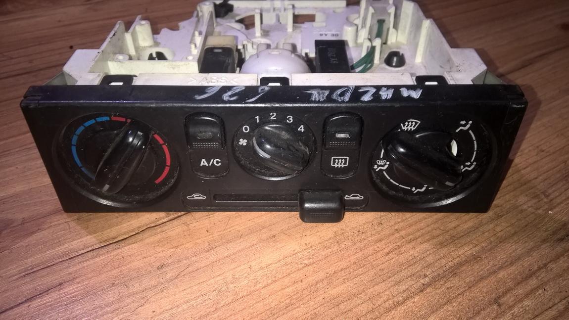 Climate Control Panel (heater control switches) Mazda 626 2000 1.8L ...