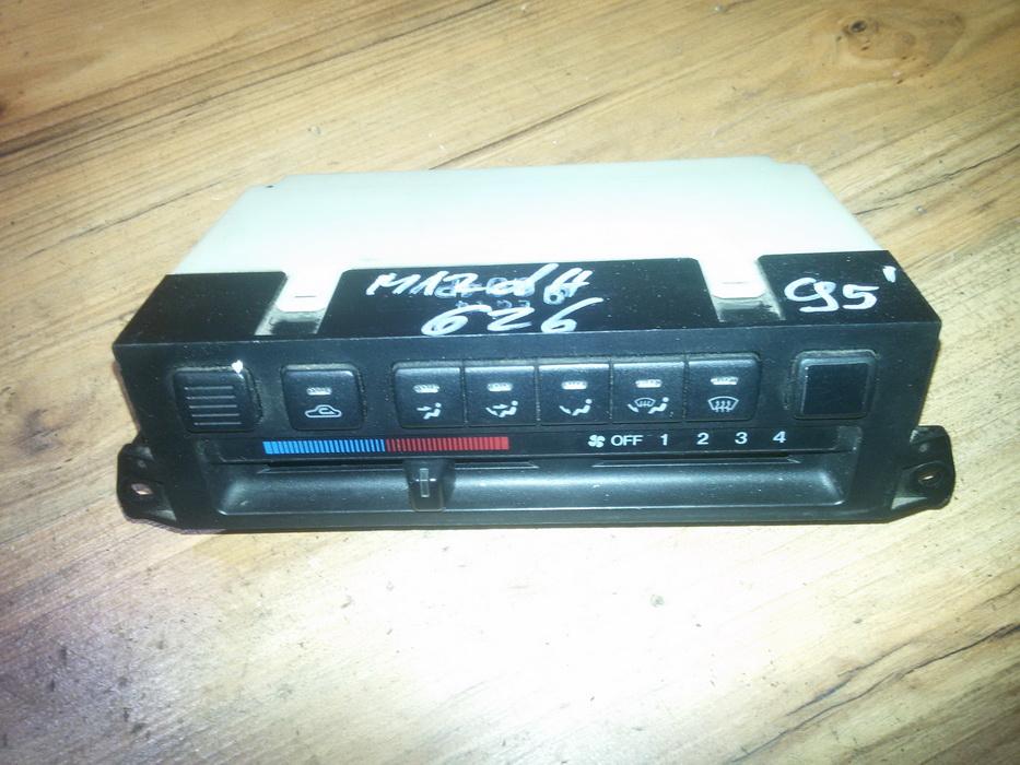 Climate Control Panel (heater control switches) Mazda 626 1995 2.0L ...