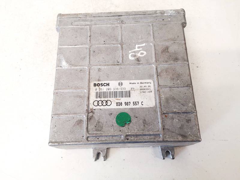 0261203938 8D0907557C, 0261203939 ECU Engine Computer (Engine Control ...