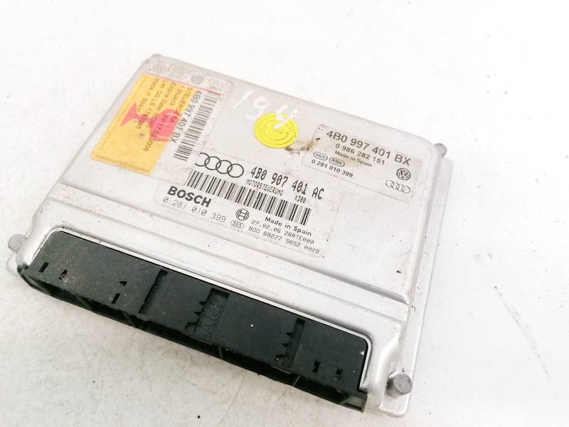 4b0907401ac 0281010399 ECU Engine Computer (Engine Control Unit) Audi ...