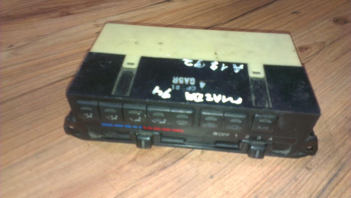 Climate Control Panel (heater control switches) Mazda 626 1994 1.8L ...