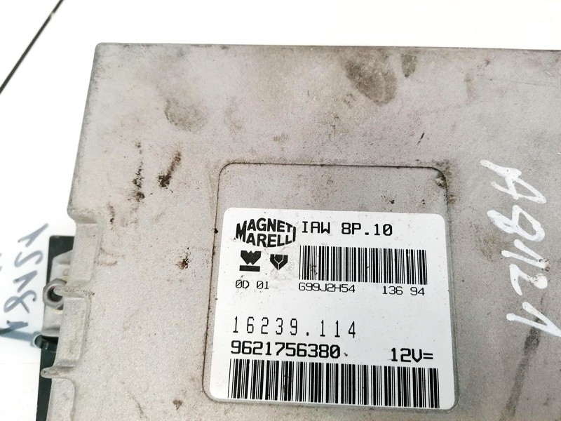 9621756380 16239114 ECU Engine Computer (Engine Control Unit) Citroen ...