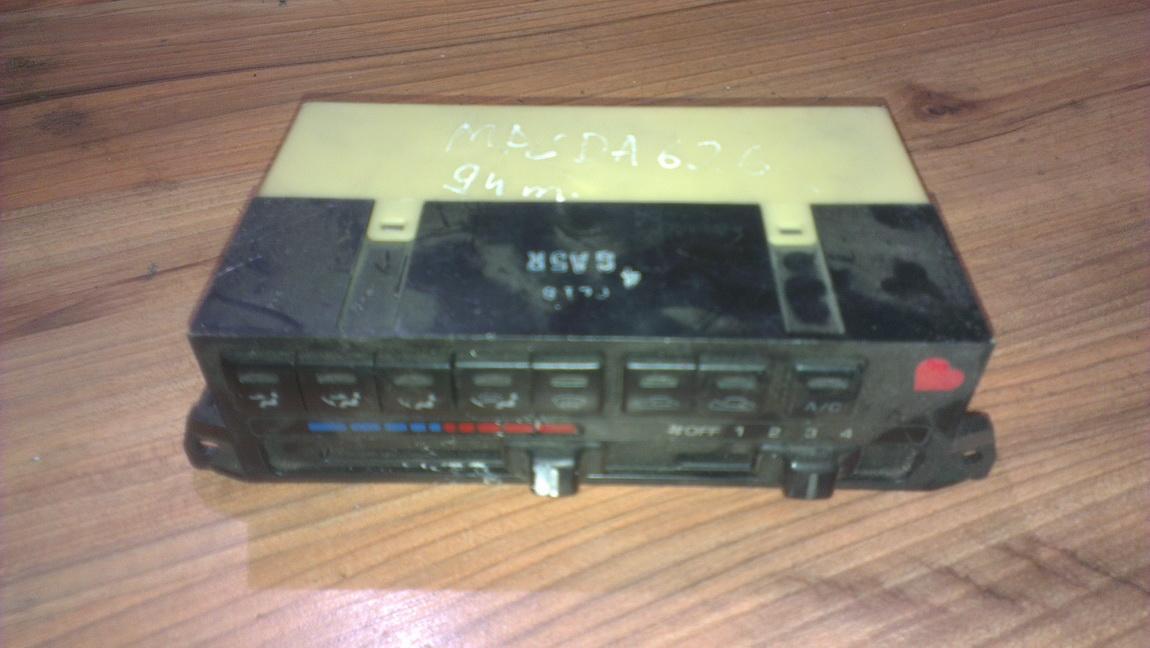 Climate Control Panel (heater control switches) Mazda 626 1994 1.8L ...