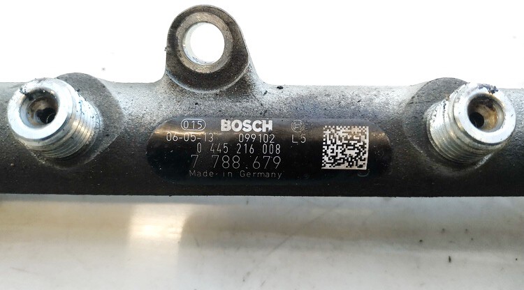 7788679 0445216008 Fuel injector rail (injectors)(Fuel distributor) BMW ...