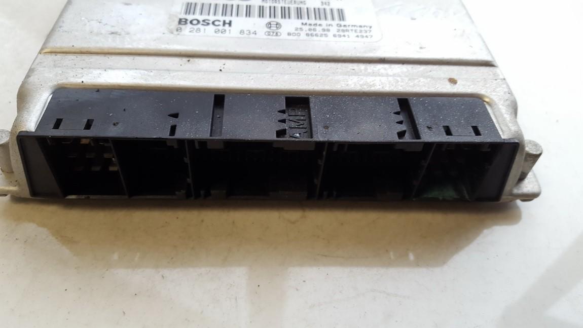 8D0907401H 0281001834 ECU Engine Computer (Engine Control Unit) Audi A4 ...