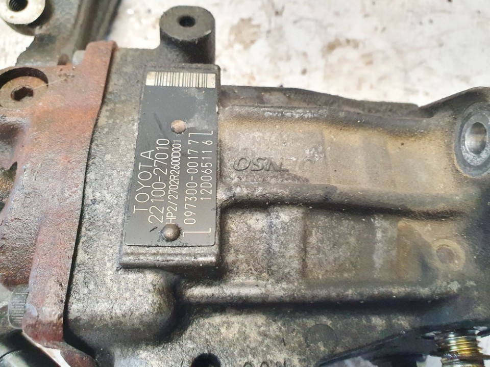 2210027010 22100-27010 097300-0018 High Pressure Injection Pump Toyota ...