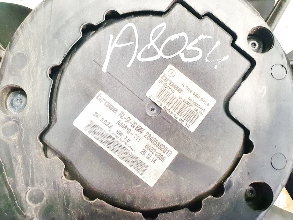 a2045400788 885004486, 28405882013 Diffuser, Radiator Fan Mercedes-Benz ...
