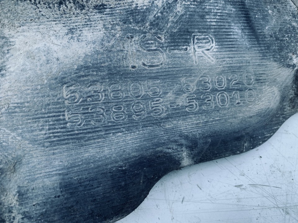 5380553020 53805-53020, 5389553010 Front Plastic Inner Fender Right ...