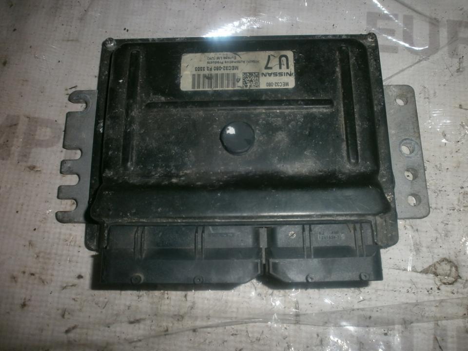 mec32080 ECU Engine Computer (Engine Control Unit) Nissan Micra 2005 1 ...