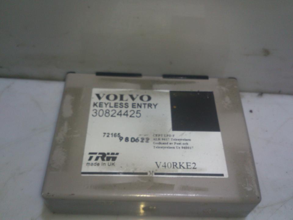 30824425 72165 General Module Comfort Relay (Unit) Volvo S40 1998 1.8L ...