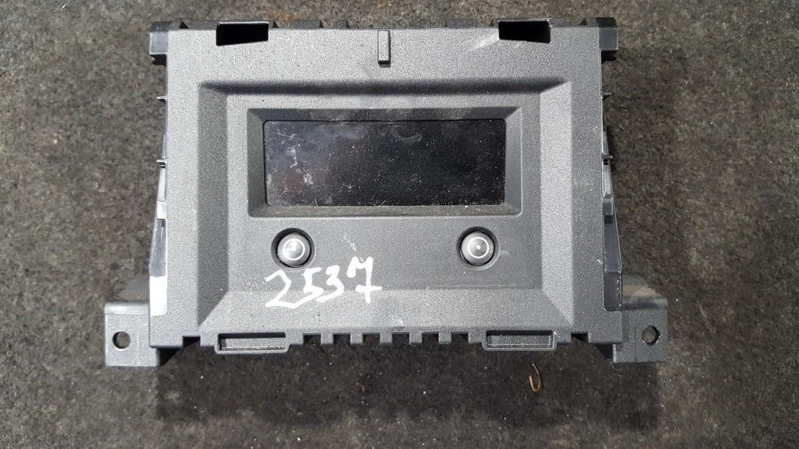 13111164 317099190, 102486000 Dashboard Radio Display (Clock,Info ...