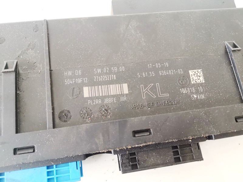 61359364821 61.359364821-03 General Module Comfort Relay (Unit) BMW 3 ...