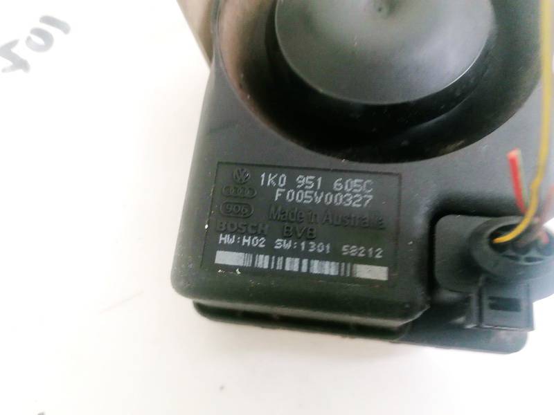 1K0951605C F005V00327 Alarm Siren Module (Alarm System-Horn ) Audi A6 ...