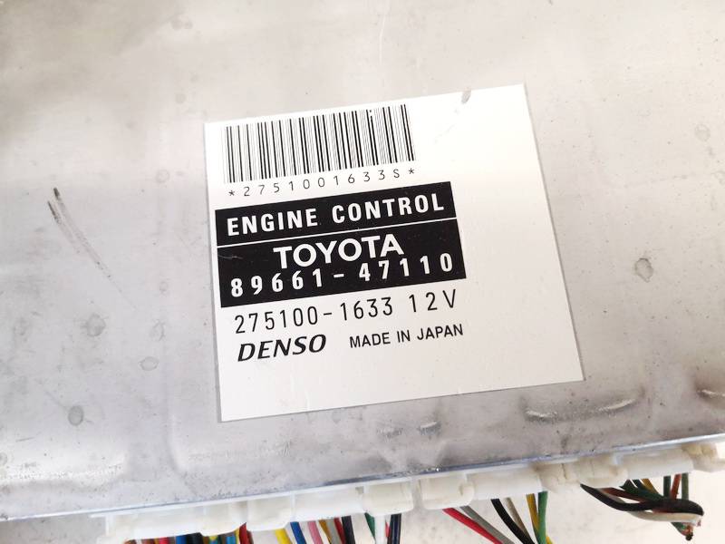 8966147110 89661-47110, 275100-1633 ECU Engine Computer (Engine Control ...