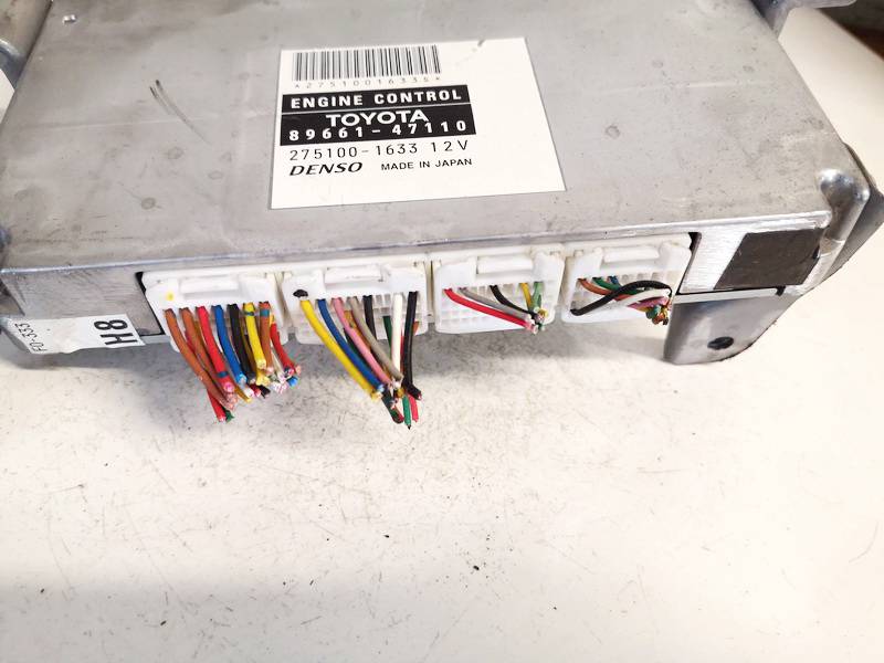 8966147110 89661-47110, 275100-1633 ECU Engine Computer (Engine Control ...