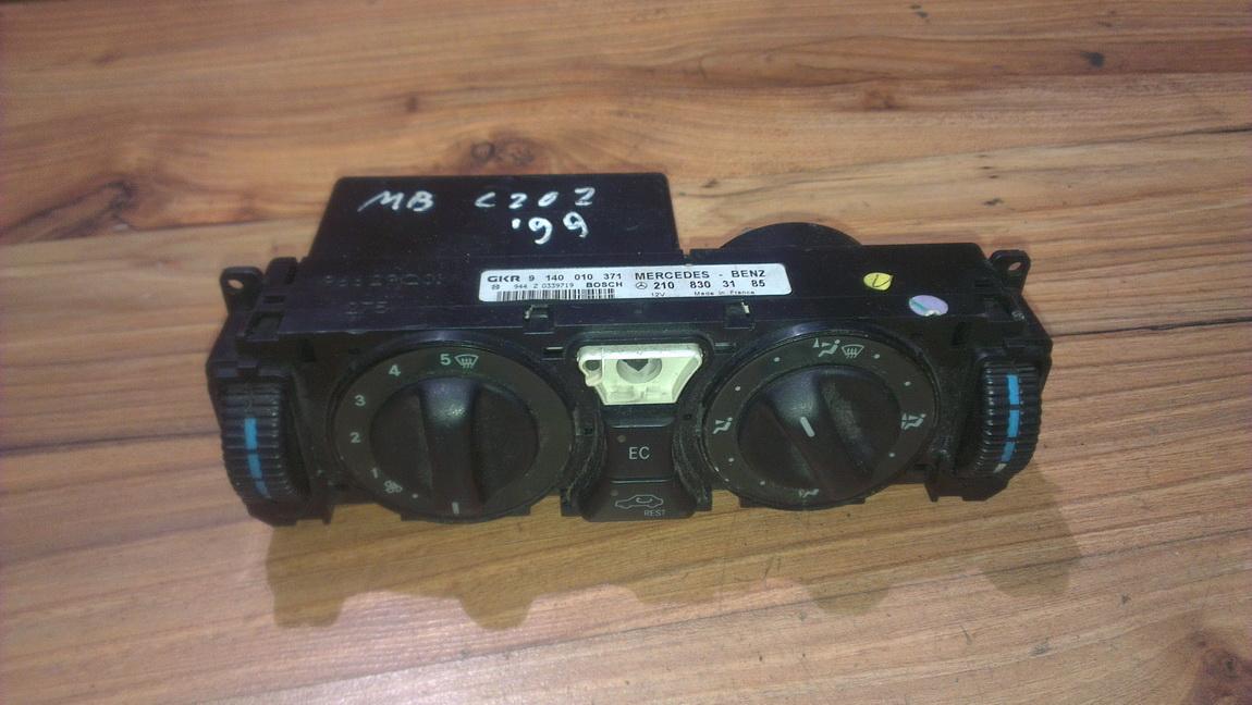 2108303185 9140010371 Climate Control Panel (heater control switches ...
