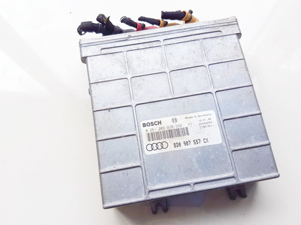 8d0907557cx 0261203938 ECU Engine Computer (Engine Control Unit) Audi ...